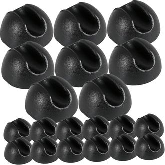 DOITOOL 20 Stück Möbelgleiter aus Rutschfestem Material Stuhl und Tischbeinschoner Bodenschutz für Hartböden Geeignet für Wohnzimmer Büro und Esszimmer Schutz