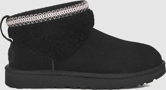UGG Chaussons Maxi Curly Black