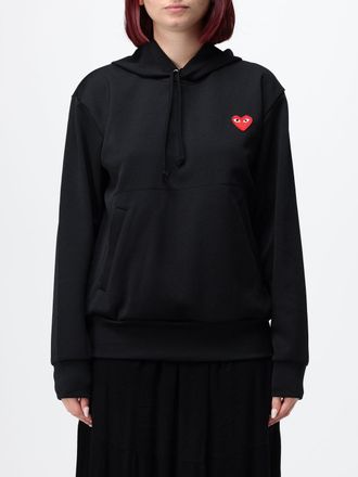 Comme Des Gar&ccedil;ons Sweat &agrave; capuche pullover relaxed fit en jersey avec logo