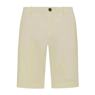 Roberto Ricci Design Pastellgelbe Chino-Shorts - - Shorts - Herren - Gelb - S