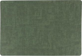 Villa D'Este Home Tivoli VDE Villa dEste Home Tivoli 1996 Set mit 6 Tischsets, 45 x 30 cm, PVC, Soft Touch, grün