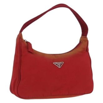 Prada Sac &agrave; main mini vintage Pre-owned - Femme - Pre-owned - Rouge - Taille: ONE Size