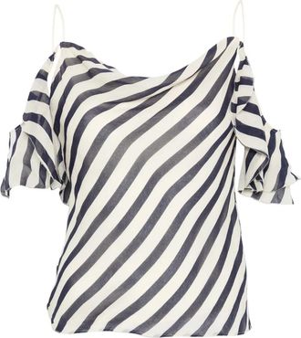 Self Portrait Femme, Blouses et Chemises, Multicolore, Taille: 36 FR Ss26176Tannavy Top