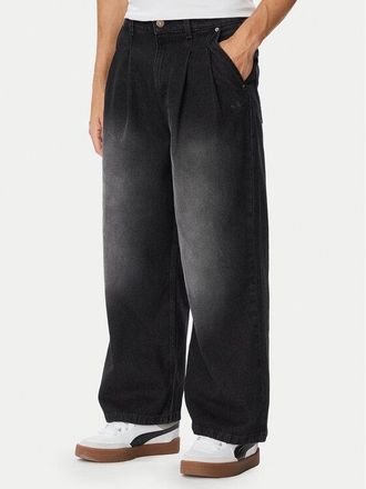adidas Jeans Jeans Mid-Rise IB6955 Schwarz Loose Fit