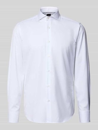 HUGO BOSS Regular Fit Businesshemd aus reiner Baumwolle Modell H-JOE-SP