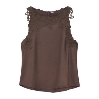 Gustav Femme, Tops, Brun, Taille: 46 FR Haut sans manches