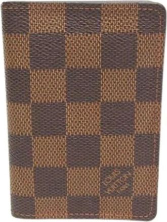 Louis Vuitton unisex, Pre-owned, Brun, Taille: ONE Size Pre-owned Toile petite-maroquinerie