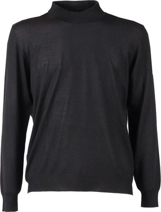Fedeli Homme, Pulls, Noir, Taille: XL Pull &agrave; col roul&eacute;