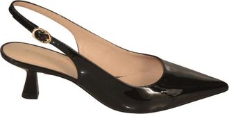 Stuart Weitzman Femme, Chaussures, Noir, Taille: 38 1/2 EU Sandales