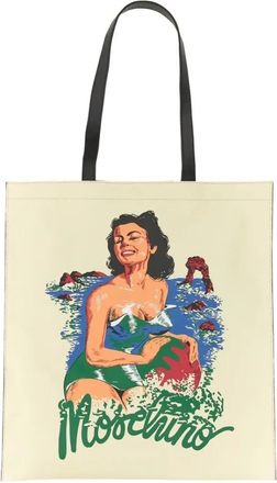 Moschino Shopper & Totes - Hawaiian Print Tote Bag - Gr. unisize - in Gelb - für Damen