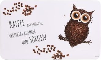 KESPER Dekor-Fr&uuml;hst&uuml;cksbrettchen, Kaffee Eule - Kesper 32369 - die charmante Geschenkidee