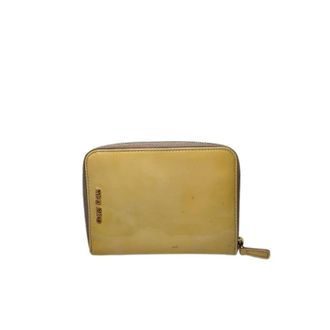 Miu Miu Pre-owned Vintage Organizer - Femme - Pre-owned - Jaune - Taille: ONE Size