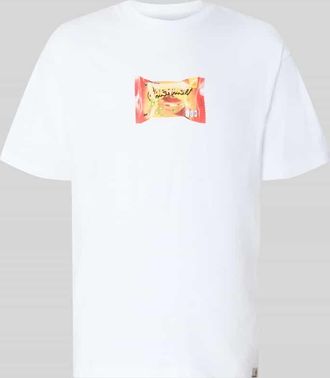 Carhartt Work in Progress Regular Fit T-Shirt mit Motiv-Print Modell Road Side Snack