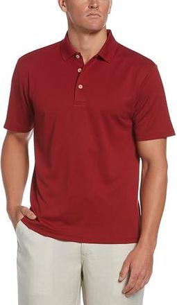 Cubavera Polo pour homme - Rouge - X-Large