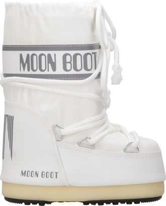 Moon Boot Bottes de chaussures de lune blanches