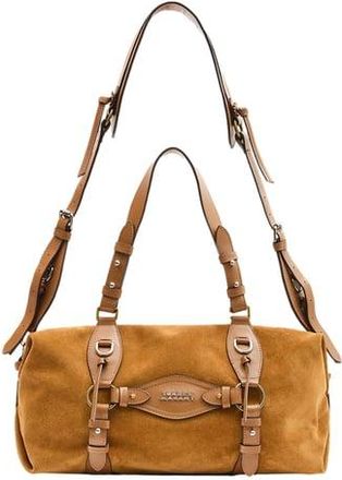 Isabel Marant Sac &agrave; main Tilpa en veau velours et cuir