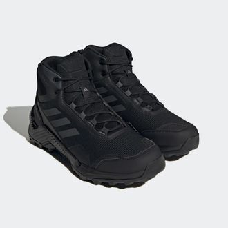 ADIDAS TERREX Wanderschuh ADIDAS TERREX EASTRAIL 2.0 MID RAIN.RDY, Herren, Gr. 44, schwarz (core schwarz, carbon, grau five), Synthetik, Textil, Schuhe Wanderschuh,