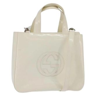 Gucci Pre-owned Tote Bag aus beschichtetem Canvas - - Pre-owned - Damen - Wei&szlig; - ONE SIZE