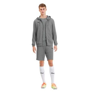 Puma TeamGoal 23 Casuals Kapuzenjacke f&uuml;r Herren (Grau)