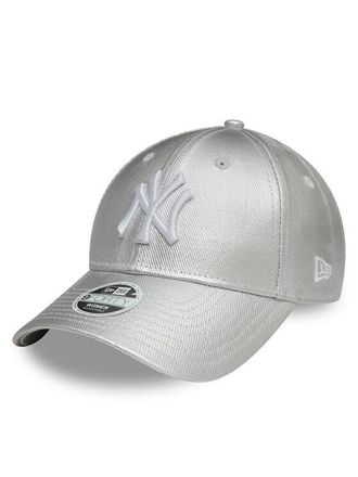 New Era New Era Cap New York Yankees Met Denim 9Forty 60595374 Silberfarben