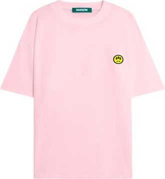 Barrow Barrow, Homme, Tops, Rose, Taille: XS Iconic Jersey T-Shirt