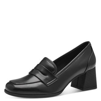 Marco Tozzi Damen Trotteur mit Blockabsatz Elegant, Schwarz (Black), 39 EU