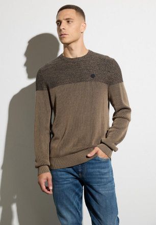 Street One Men Strickpullover aus reiner Baumwolle