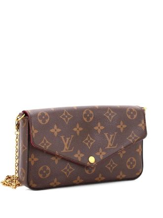 Louis Vuitton sac &agrave; bandouli&egrave;re Felicie Pochette - Marron