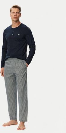 Emporio Armani Pyjama EM003782 AF25040 MB681 Dunkelblau Regular Fit