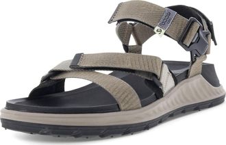 Ecco Ecco Herren EXOWRAP M 3S TEX Sandal, Moon Rock/Taupe, 46 EU