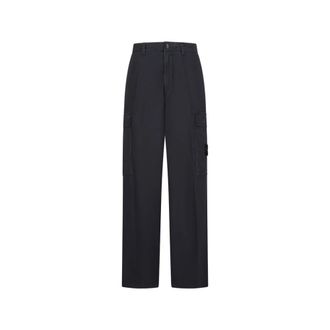 Stone Island Straight Fit Hose - - Trousers - Herren - Blau - W30