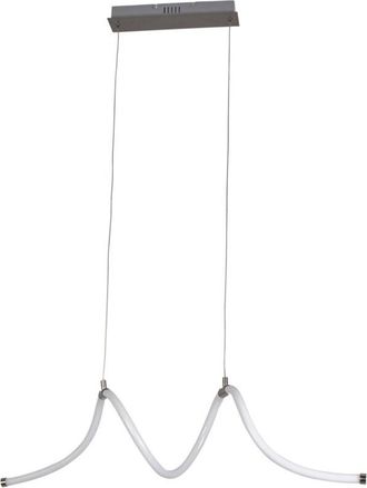 Forlight Colgante Rolly led 28W Blanco Neutro - 4000K N&iacute;quel Satinado para Interior de Techo en Comedor, Sal&oacute;n, Cocina