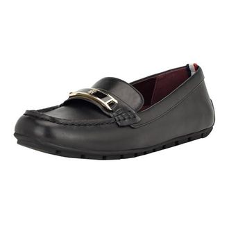 Tommy Hilfiger Mocassins Kyria pour Femme, Noir, 36-36.5 EU