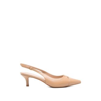 Twinset Femme, Chaussures, Beige, Taille: 39 EU Escarpins Slingback en Cuir