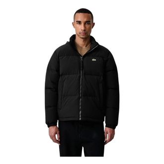 Lacoste Doudoune imperm&eacute;able &agrave; capuche - Homme - Vestes - Noir - Taille: XL