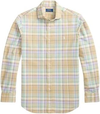 Polo Ralph Lauren Chemise &agrave; carreaux et logo brod&eacute; en coton