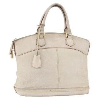 Louis Vuitton Pre-owned Cuir sacs-louis-vuitton - Femme - Pre-owned - Blanc - Taille: ONE Size