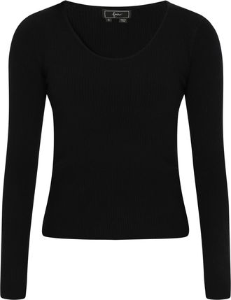 Faina Pullover Frauen Schwarz