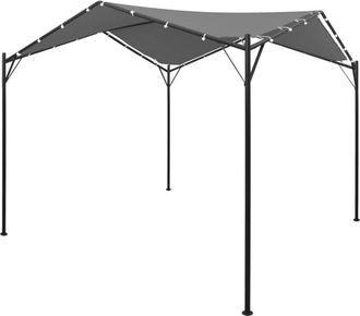 vidaXL Tonnelle 4 x 4 m Anthracite