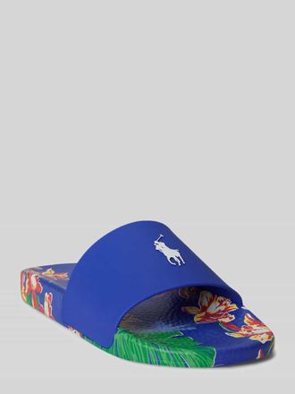 Polo Ralph Lauren Badeschuhe mit Allover-Muster auf der Sohle
