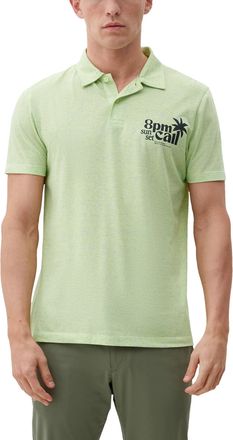s.Oliver Herren Poloshirt Kurzarm, Gr&uuml;n, XXL