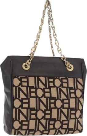 Celine Pre-owned Sac bandouli&egrave;re vintage en laine - Femme - Pre-owned - Beige - Taille: ONE Size