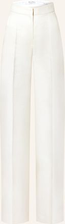 Max Mara Marlenehose Hangar Aus Leinen weiss