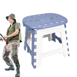 Generic Klappbarer Tritthocker, tragbarer Campingstuhl | kompakter Klapphocker f&uuml;r Lagerung, Camping, Outdoor, K&uuml;che, Wandern