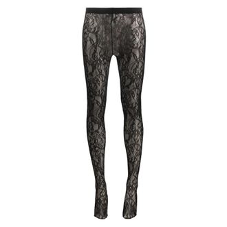 Wardrobe.NYC Spitzenstrumpfhose - - Underwear - Damen - Schwarzk - M