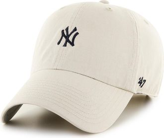 47 Brand 47 CAP MLB NEW YORK YANKEES BASE RUNNER CLEAN UP NATURAL