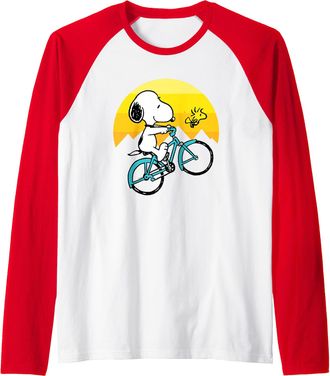 Peanuts Snoopy Sping Biking Raglan