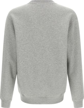 Gucci Web Ribbon Horsebit Logo Sweatshirt - Grey
