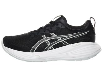 Asics Womens Gel-Cumulus 27 Running Shoes, Black/Concrete, 9 Wide