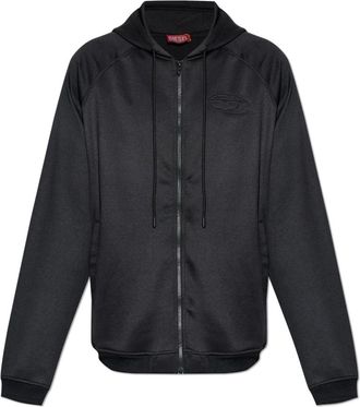 Diesel Herren, Sweatshirts & Hoodies, Schwarzk, XLGr&ouml;&szlig;e